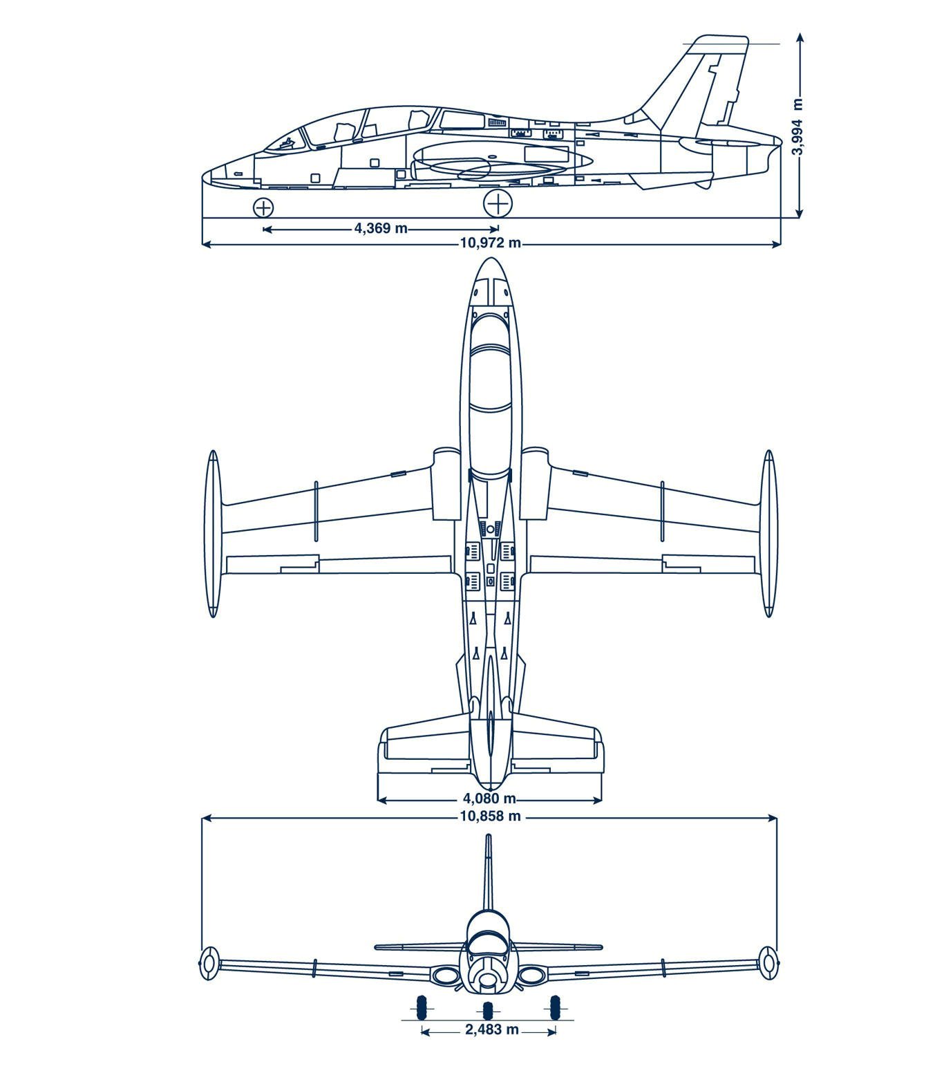 Il velivolo MB.339 PAN - Ghigi Sas Aviation